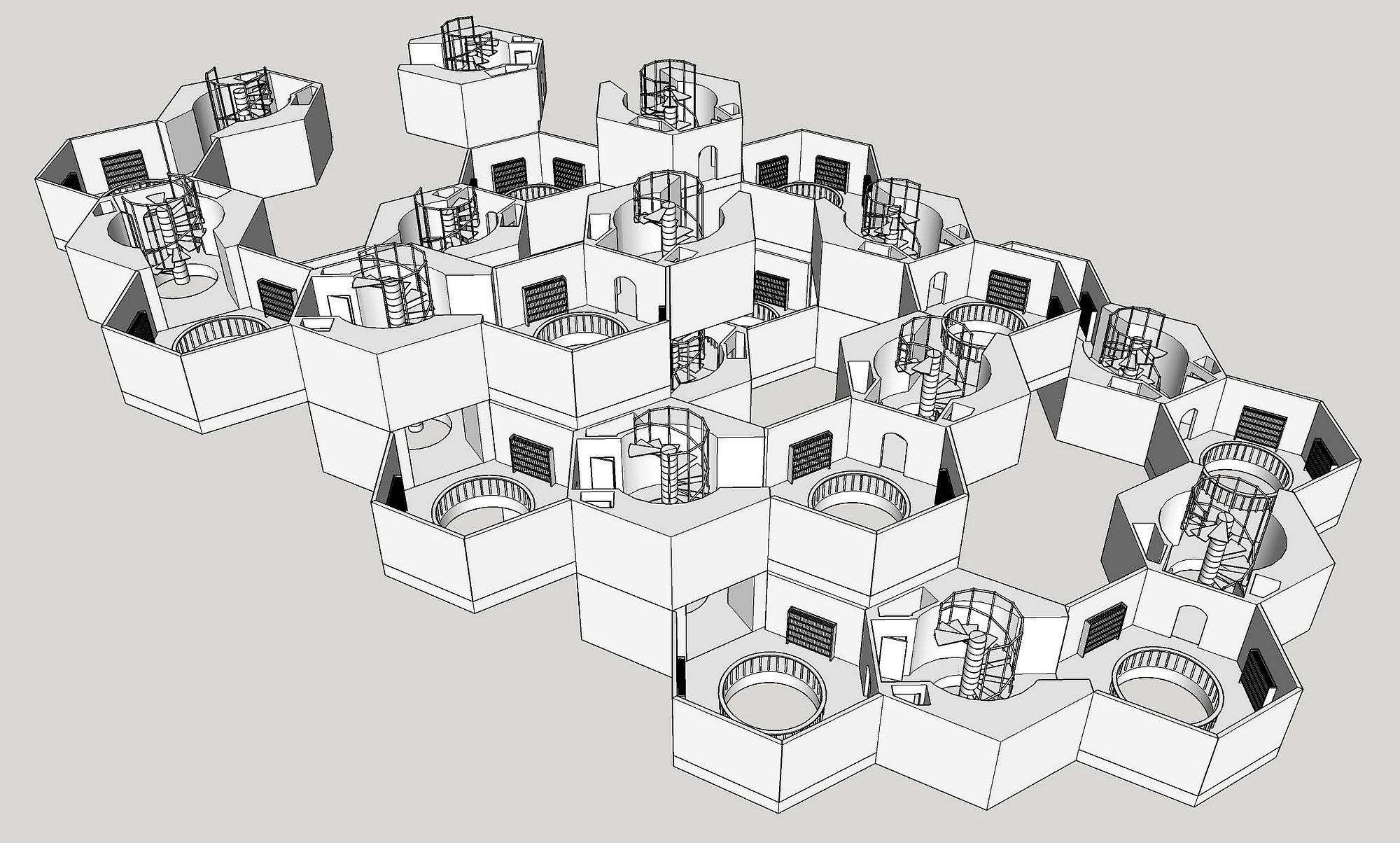 Cómo se vería la biblioteca de Babel - Eterna Cadencia